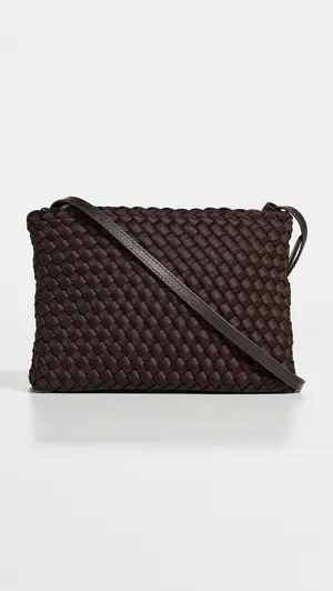 NAGHEDI Soho Medium Envelope Satchel - Chocolate