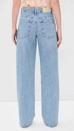 7 For All Mankind Stovepipe Straight Leg Jeans - Iris