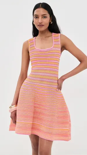Simkhai Cally Mini Dress - Citrus Multi