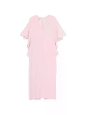 Alberta Ferretti Ruffled Cocktail Dresses