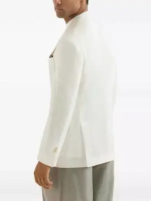 Brunello Cucinelli Linen Unconstructed Blazer