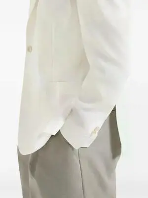 Brunello Cucinelli Linen Unconstructed Blazer