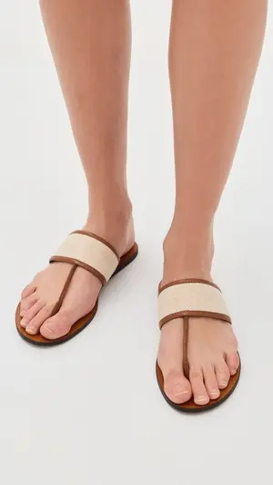 Manebí Thong Leather Sandals