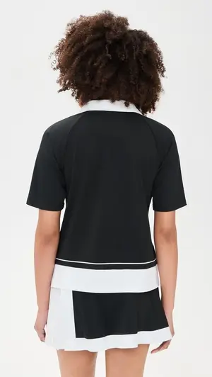 Goldbergh Piccola Polo Top - Black