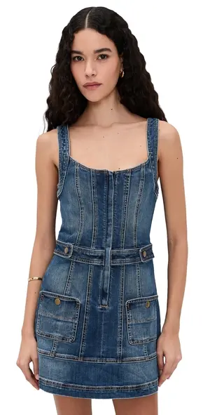 Ramy Brook Karla Denim Mini Dress