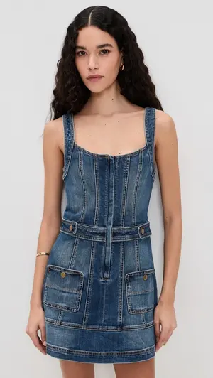 Ramy Brook Karla Denim Mini Dress