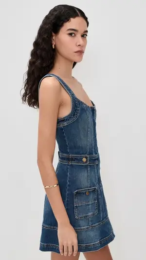 Ramy Brook Karla Denim Mini Dress