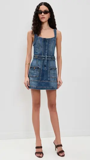 Ramy Brook Karla Denim Mini Dress