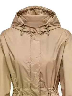 Moncler Hiengos Hooded Drawstring Parka - Neutrals