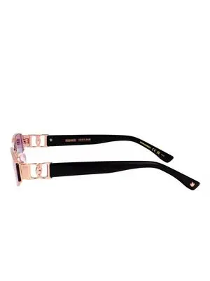 Dsquared2 Geometric Frame Sunglasses - Pink