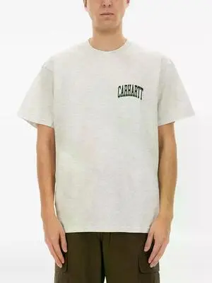 Carhartt Work In Progress Logo T-shirt - Grey