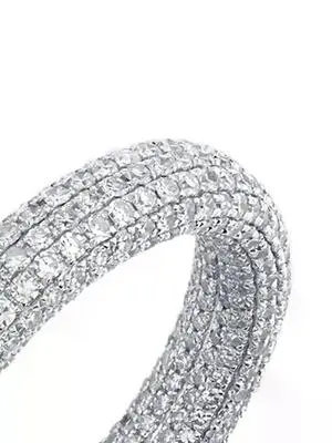 Shay Eternity Diamond Ring - Silver