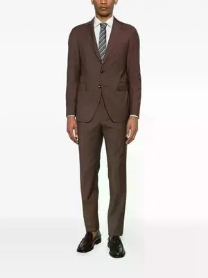 Tagliatore Single-breasted Suit - Brown