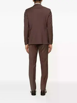 Tagliatore Single-breasted Suit - Brown