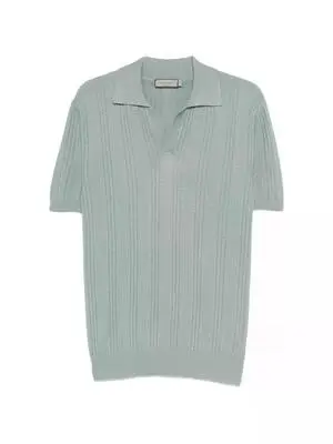 Canali Polo-collar T-shirt