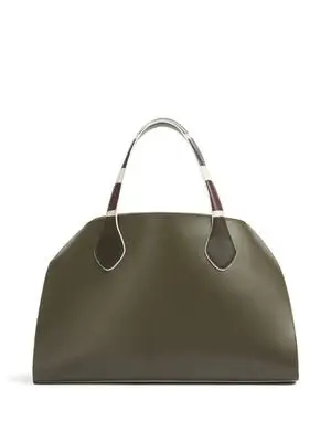 Marni Medium Tote Bag With Contrast Trim