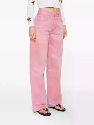 6397 Wide-leg Jeans - Pink