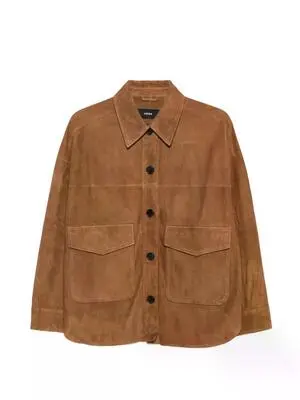 ARMA Kaylee Suede Jacket - Brown