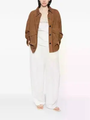 ARMA Kaylee Suede Jacket - Brown