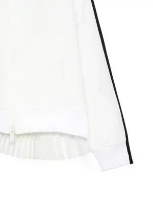 Sacai Stripe Pleated Jacket