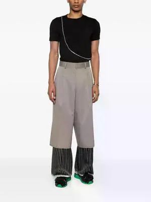 Comme Des Garçons Zip Knitted T-shirt