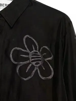 Iceberg Floral-embroidered Shirt
