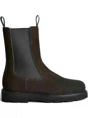 HENDERSON BARACCO Suede Pull-tab Boots