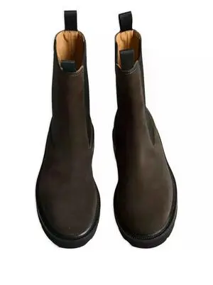 HENDERSON BARACCO Suede Pull-tab Boots