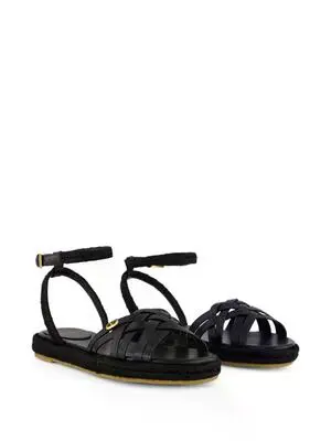 Valentino Garavani Vlogo Signature Interwoven Sandals