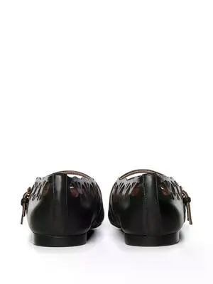 COCCINELLE Risako Flat Pumps - Black
