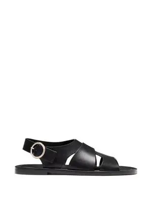 Proenza Schouler Capri Caged Sandals - Black