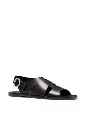 Proenza Schouler Capri Caged Sandals - Black