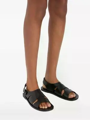 Proenza Schouler Capri Caged Sandals - Black