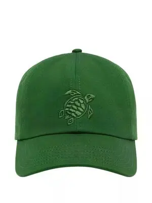 Vilebrequin Turtle-embroidery Cap - Green