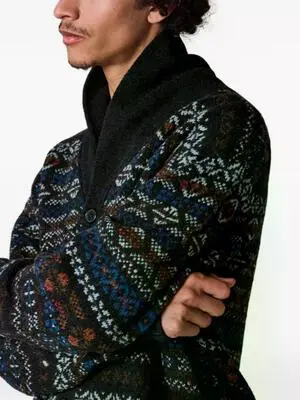 Paul Smith Patterned Shawl-collar Cardigan