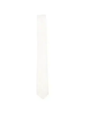 TOM FORD Textured Neck Tie - Neutrals