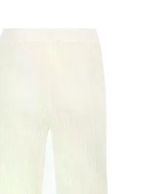 Alpha Studio Ribbed-knit Trousers