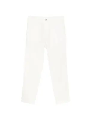 Herno Straight Trousers - Neutrals