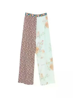 Moschino Floral-print Palazzo Pants