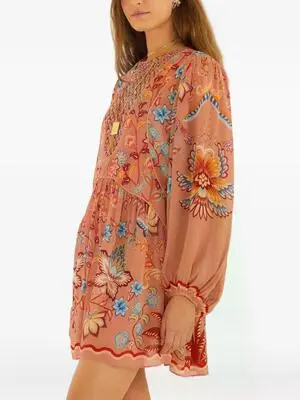Farm Rio Floral-print Blouse