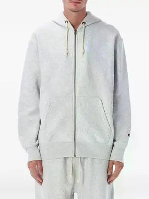 Champion Zip-up Hoodie - Grey