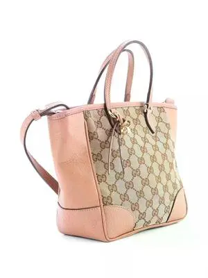 Gucci Bree Convertible Gg Canvas Tote - Brown