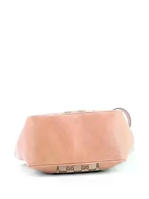 Gucci Bree Convertible Gg Canvas Tote - Brown