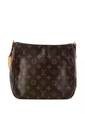 LOUIS VUITTON Looping Mm Satchel Monogram Canvas