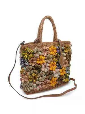 AFAR Floral Detailing Tote Bag