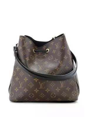 LOUIS VUITTON Neonoe Mm Bucket Bag Monogram Canvas - Brown