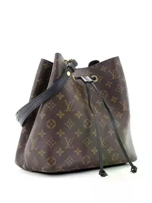 LOUIS VUITTON Neonoe Mm Bucket Bag Monogram Canvas - Brown