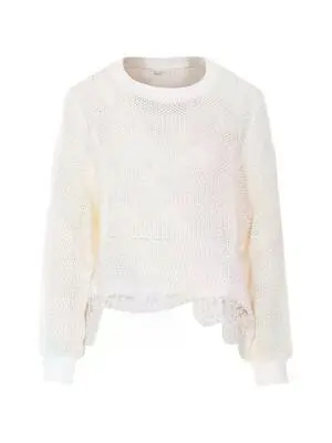 MAURIZIO PECORARO Openwork Knit Sweater
