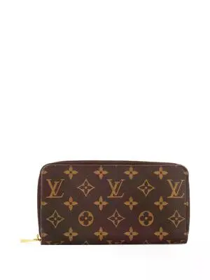 LOUIS VUITTON Zippy Wallet Monogram Canvas Small Wallets