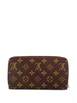 LOUIS VUITTON Zippy Wallet Monogram Canvas Small Wallets